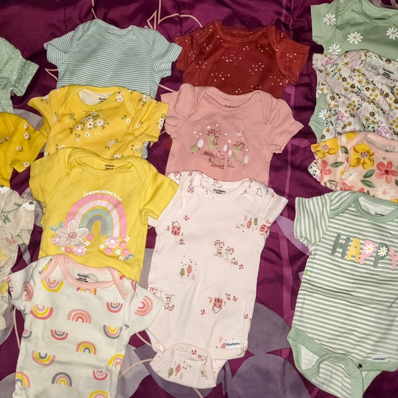 One Pieces | Colorful Baby Onesies Set | Poshmark